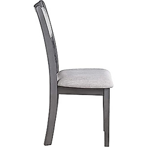 New Classic Furniture Gia Dining Chairs, Set of 2, Gray