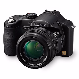 Panasonic Lumix DMC-FZ30K 8MP Digital Camera with 12x Image Stabilized Optical Zoom (Black) (OLD MODEL)