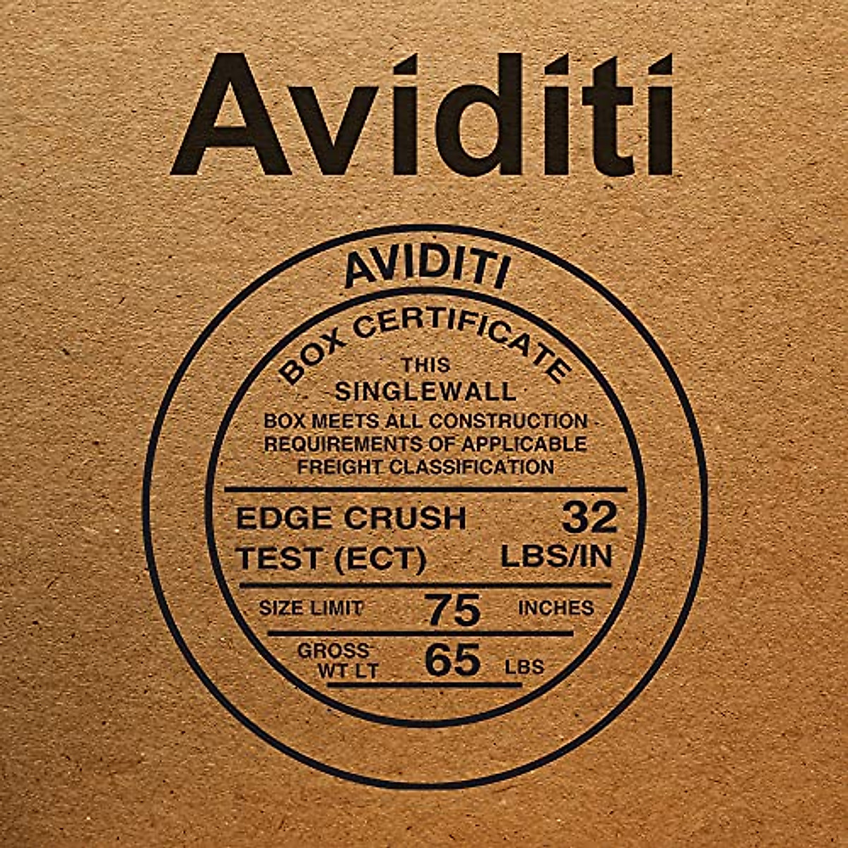 AVIDITI Shipping Boxes Flat 12"L x 9"W x 4"H, 25-Pack | Corrugated Cardboard Box for Packing, Moving and Storage