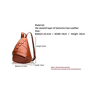 TKFDC Designed for Women's Backpack Shoulder Bag Tote Bag School Book Bag (Color : D, Size : 1)