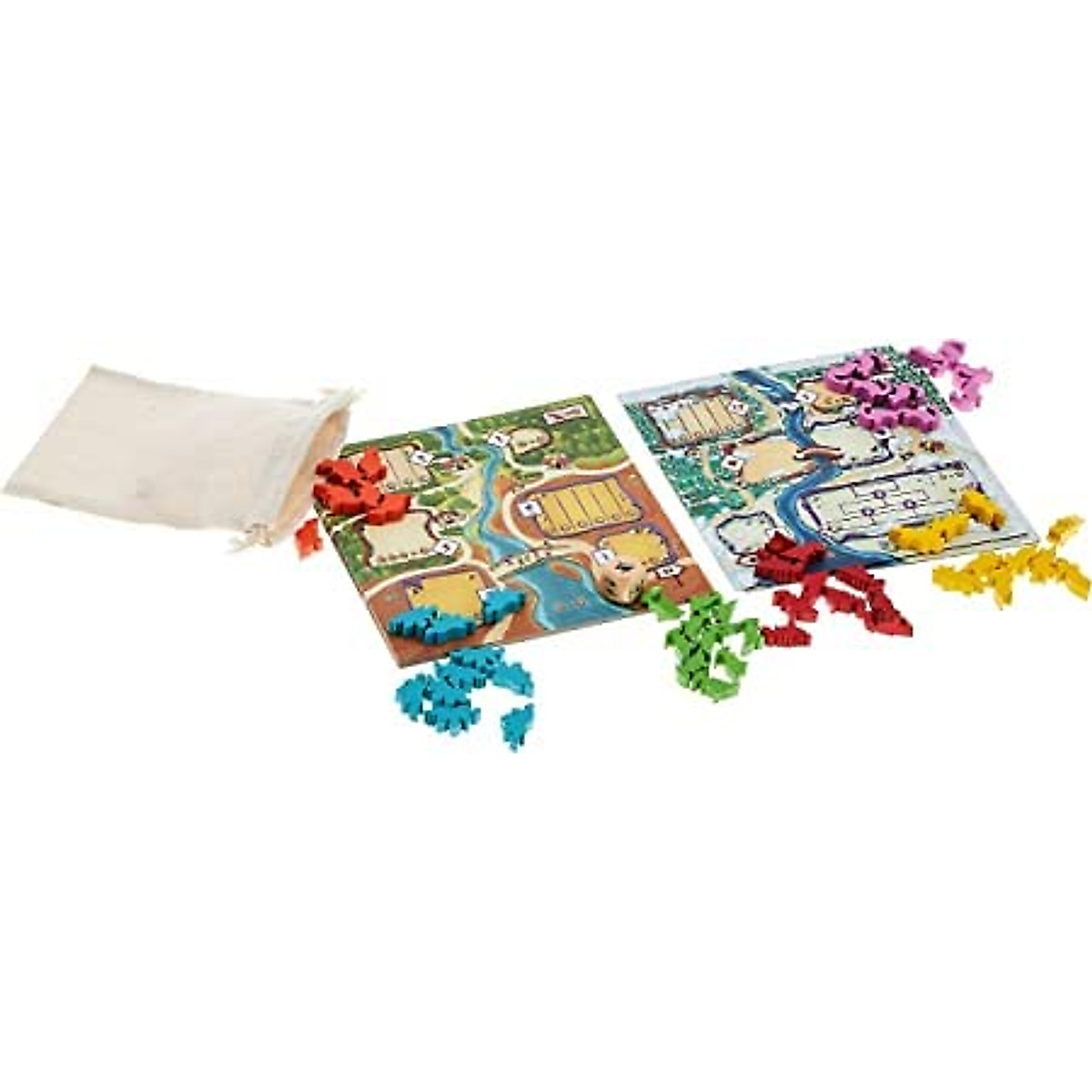 Ankama Draftosaurus - Bringing The Jurassic Era Alive- in Draftosaurus, Your Goal is to Have The Dino Park Most Likely to Attract Visitors, Family Fun Drafting Game, for 2 to 5 Players, Ages 8 and Up