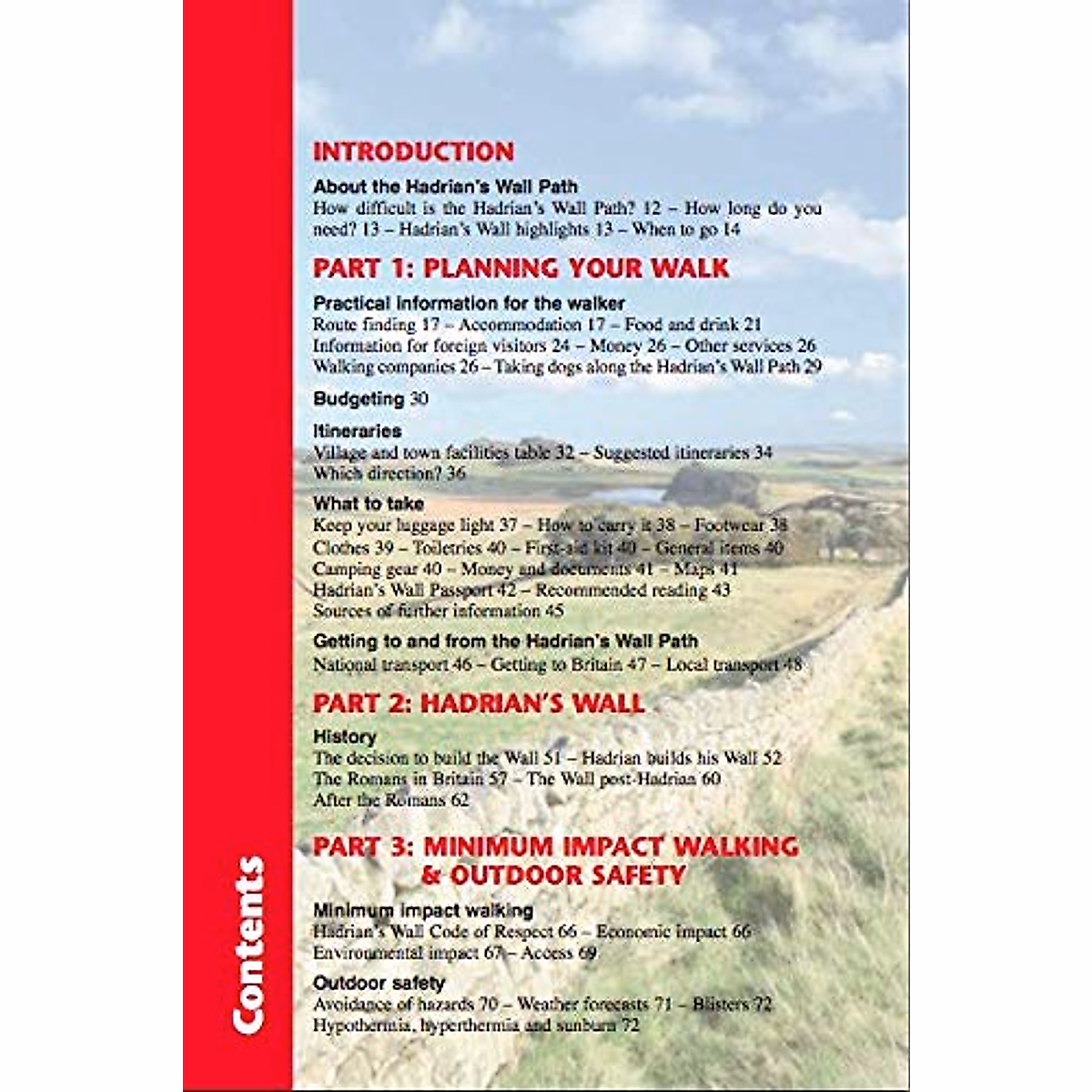 Hadrian's Wall Path: 64 Large-Scale Walking Maps & Guides to 29 Towns & Villages - Planning, Places to Stay, Places to Eat