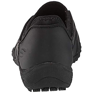 Skechers Women's Slip on Bungee Gore Food Service Shoe, Black, 7.5