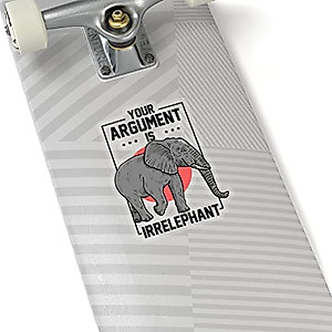 Teegarb Letter Blanket Sticker Decal Hilarious Stains Pigment Tincture Shades Big Mammal Lover Humorous Painted Stickers for Laptop Car 3" × 3" / Transparent