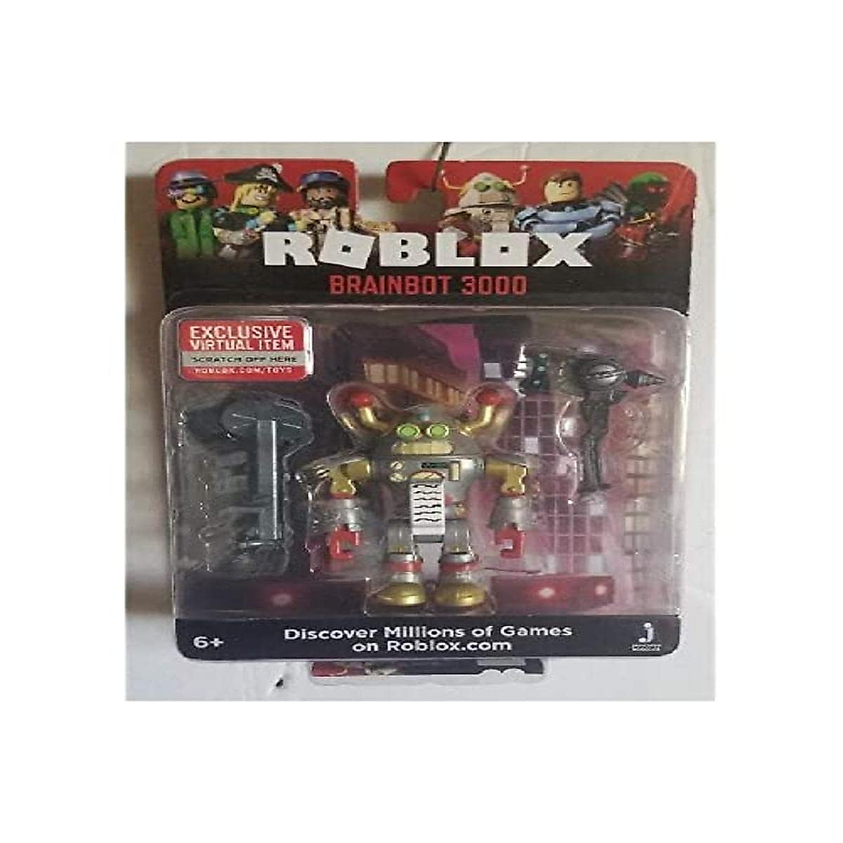 Roblox ROB0302 Single Figure Series #7-Brainbot 3000