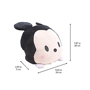 2 Pcs Set Mickey Minnie Plush Neck Rest Head Support Cushion Pillow for Car Travel