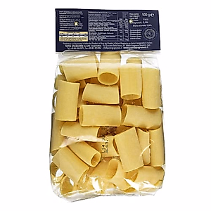 Paccheri Organic Italian Pasta di Gragnano I.G.P.| Pastai Gragnanesi | USDA Certified Organic| 17.6oz (500g)