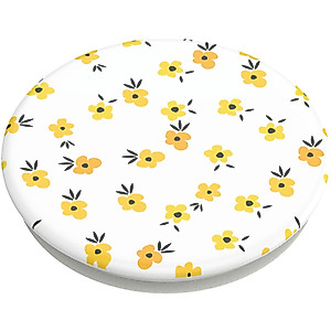 ​​​​PopSockets Phone Grip with Expanding Kickstand, Floral PopGrip - Black Eyed Suzies