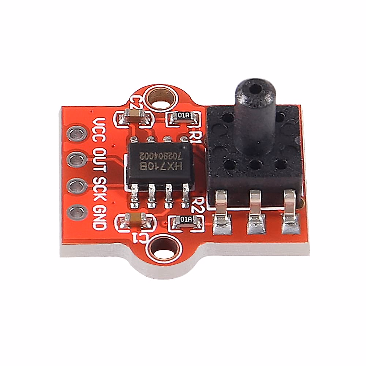 4Pcs 3.3-5V Digital Barometric Air Pressure Sensor Module Liquid Water Level Controller Board 0-40KPa, Air Pressure Sensor Connect 2.5mm Soft Tube