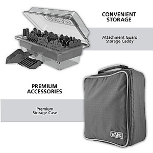 WAHL Lithium Pro Cordless Haircut & Touch Up Kit With Case, 23 Pieces