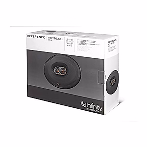 Infinity Reference REF-9633IX 6x9 3-Way Coaxial Speakers (300 WATTS 100 RMS)