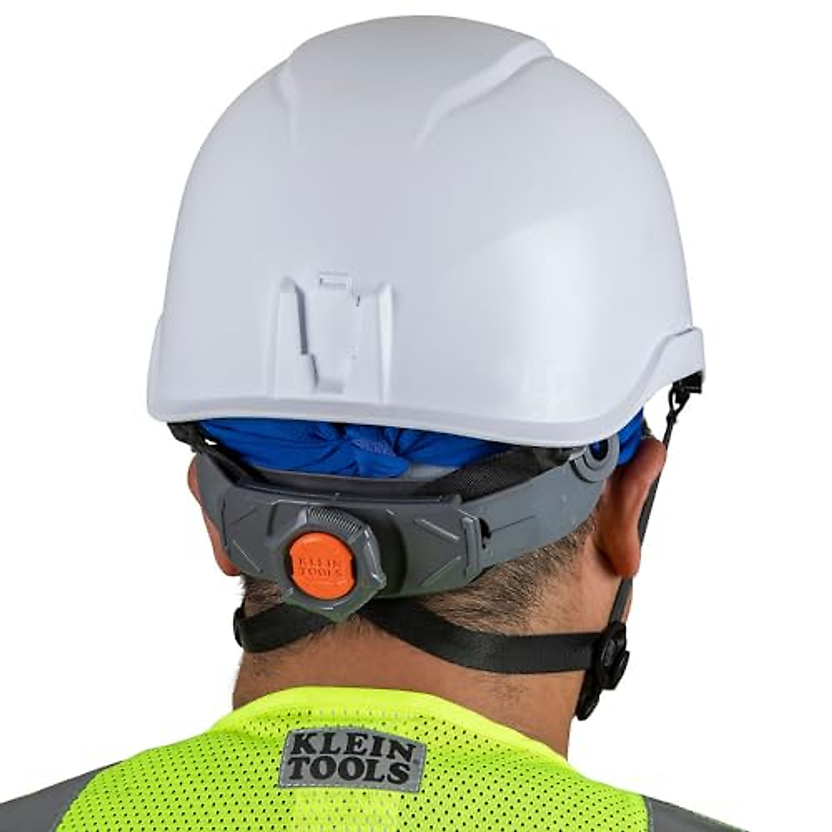 Klein Tools CLMBRSPN Safety Helmet Suspension, Replacement Part for Klein Tools Safety Helmets with Ratchet Knob and Pivot Adjustment