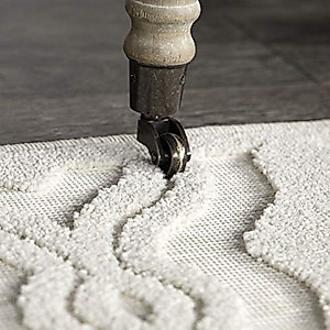 My Texas House by Orian Indoor/Outdoor Cotton Blossom Area Rug, 9' x 13', Natural