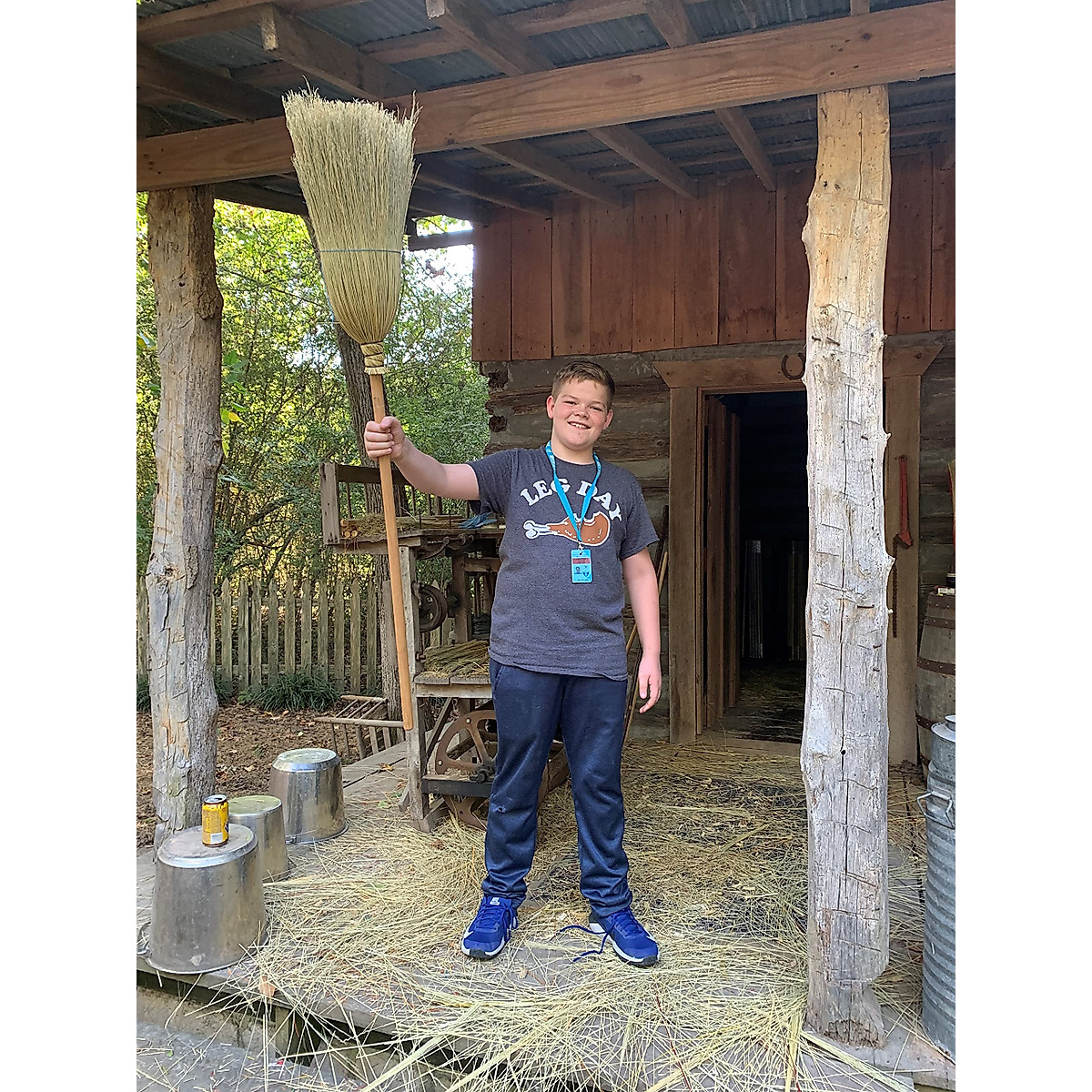 Broom Corn for Crafting and Broom Making 5 Pound Bundle 20" Length (Broom Corn)