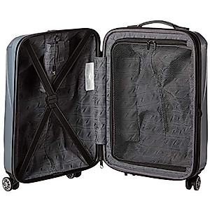 Samsonite Centric 2 Hardside Expandable Luggage with Spinners, Silver, Carry-On 20-Inch