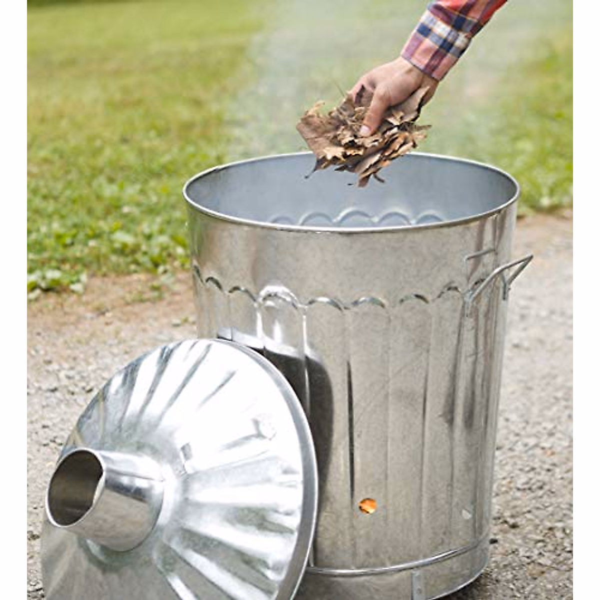 Plow & Hearth 13900 Incinerator Can