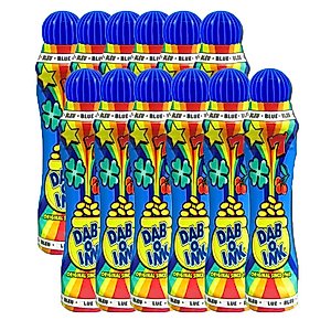 Dab-O-Ink Bingo Dauber 3oz Dozen (Blue)