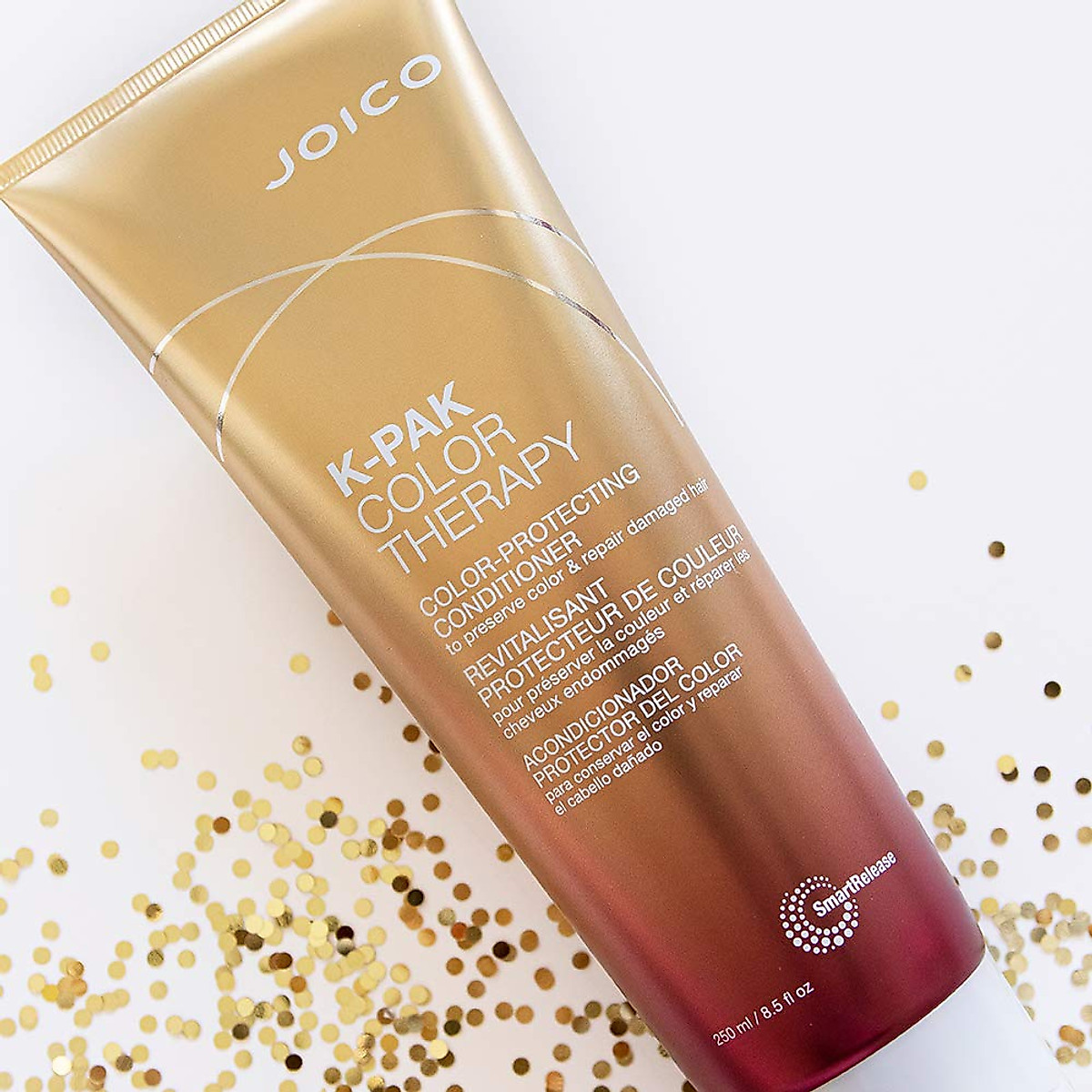 Joico K-PAK Color Therapy Color-Protecting Shampoo Conditioner Glossing Oil Set | For Color-Treated Hair