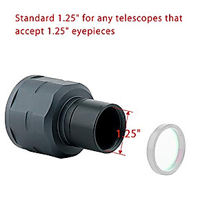 SVBONY SV305 Telescope Camera CMOS Digital Eyepiece USB 2MP 1.25 inch Astronomy Camera Dynamic Observation for Telescope Planetary Viewing Photography