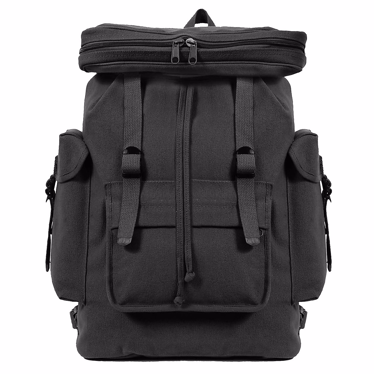 Black European Rucksack 20" x 13" x 7and half