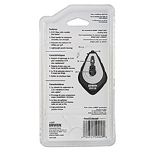 IRWIN Tools STRAIT-LINE SPEEDLINE Chalk Reel, 100-Foot (64310)