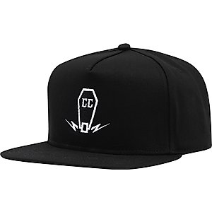Cruise Coffin Snapback Hat Black