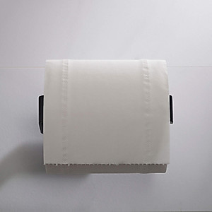 KRAUS Stelios Bathroom Toilet Paper Holder, Matte Black Finish, KEA-19929MB