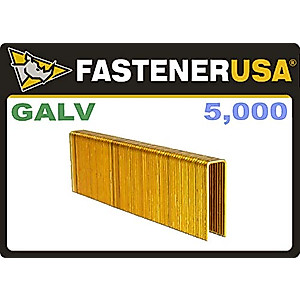 1-1/2" Leg x 7/16" Crown 16GA GALV N17 Staples 5,000ct | N17J