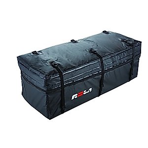 ROLA 59102 Wallaroo Cargo Bag, Rainproof, Expandable Hitch Tray Carrier,Black