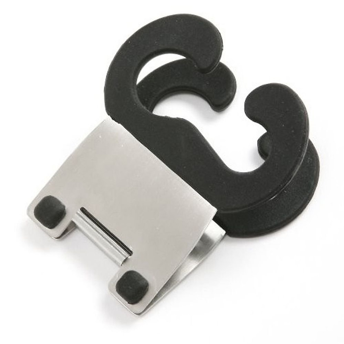 Norpro Spoon Pot Clip Handy Kitchen Gadget Organize Cooking, 3.25â€ , Black