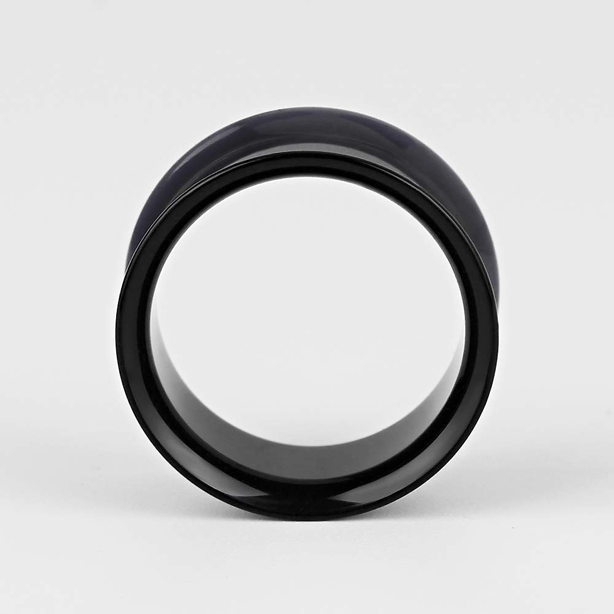 TBOSEN 3 Pairs UV Acrylic Double Flare Ear Gauges Tunnels Plugs Set Gauge Gauge 2g - 1 inch