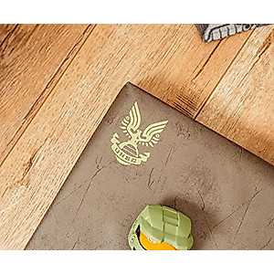 HALO Ammo Crate Collapsible Storage Bin Chest with Lid | Fabric Basket Container with Handles, Cubby Cube Closet Organizer | Video Game Gifts And Collectibles | 24 x 12 Inches