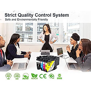 Miss Deer Upgraded LC3033 Ink Cartridges, Replacement for Brother 3033 LC3033XXL LC3033 LC3035XXL LC3035 Work for Brother MFC-J995DW MFC-J805DW MFC-J815DW (1Black, 1Cyan, 1Magenta, 1Yellow) 4 Pack