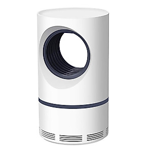 Mosquito Killer Lamp Electric Mosquito Killer Trap Mosquito Light Insect Killer Indoor & Outdoor,Mosquito Exterminator for Fly Control,Suction Fan (White)