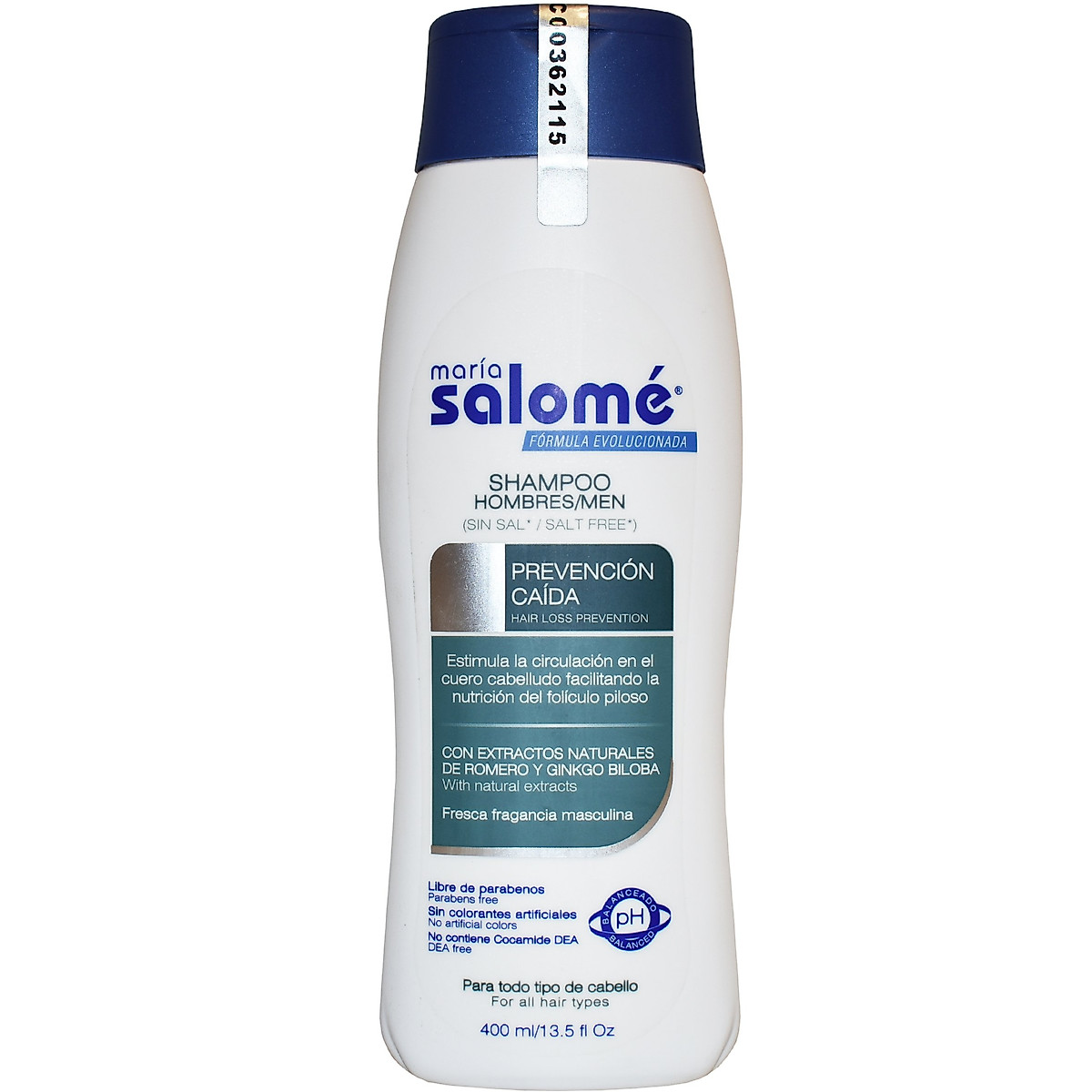 Maria Salome Shampoo Para Hombres 400 Ml