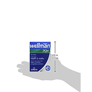 Vitabiotics Wellman 70+ 30 Tabs