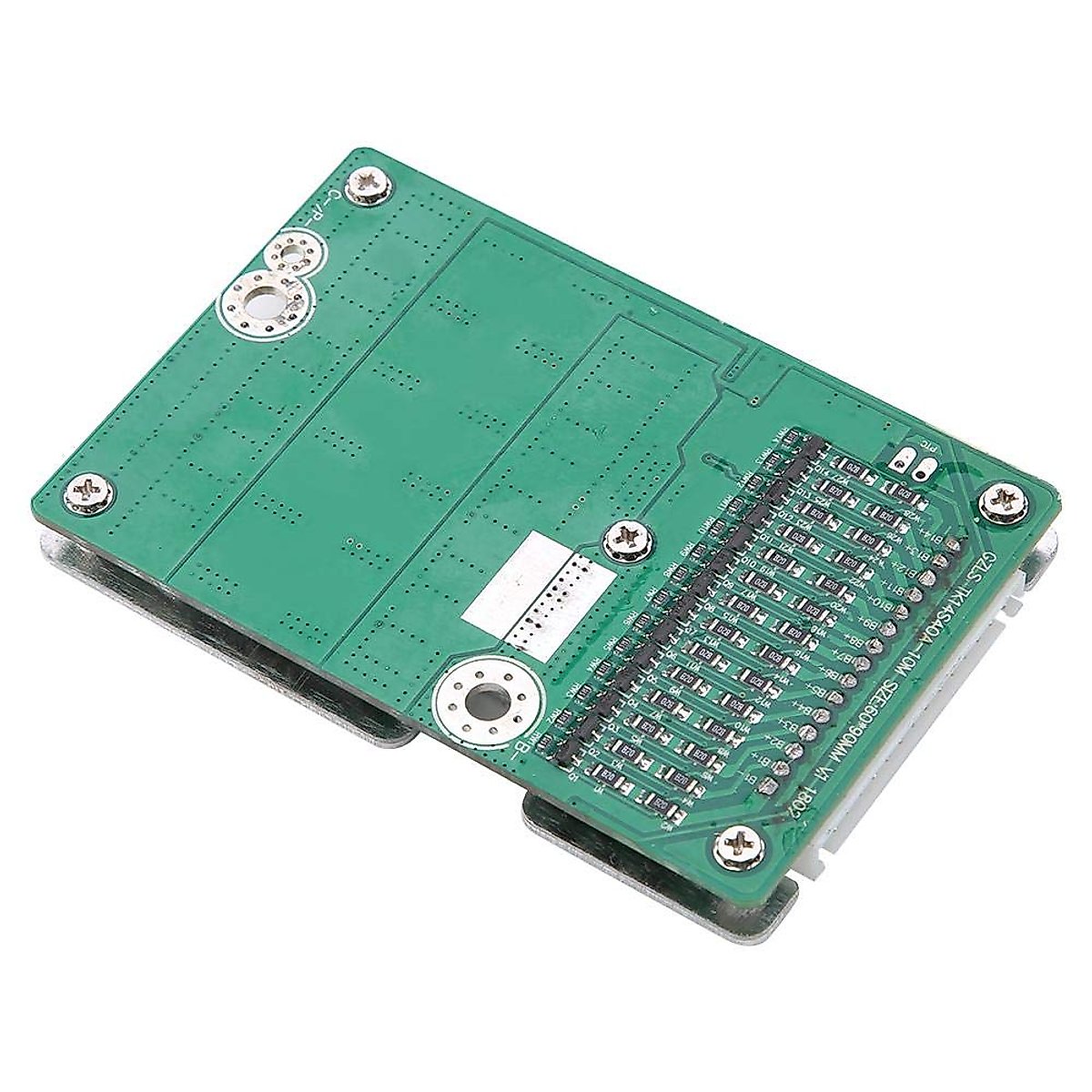 Lithium Battery Charging Board, 14S 48V 100A PCB Balance Charging Over Discharge Temperature 14 Strings Series Protect Module