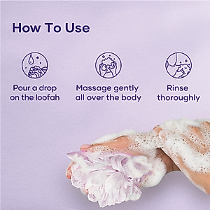 Botanic Hearth Lavender Body Wash with Peppermint Oil - for Women & Men and Shower Gel - Fights Acne, Soothes Eczema and Dry Irritated Skin, Sulfate and Paraben Free - 16 fl oz