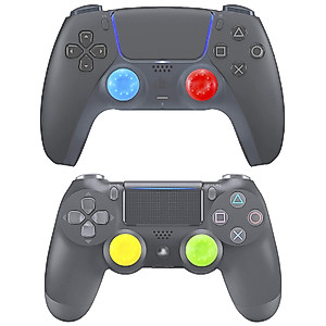 9CDeer Performance Joystick Analog Stick Thumb Grips Set of 8 Compatible with PS5, PS4, Xbox Series X/S Xbox One, Switch Pro Controller