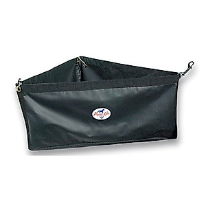 Professionals Choice 33X26X23X11 Equine Trailer Corner Feeder (Black)