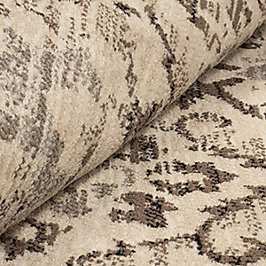 SUPERIOR Designer Tamara Area Rug, 5' x 8', Slate