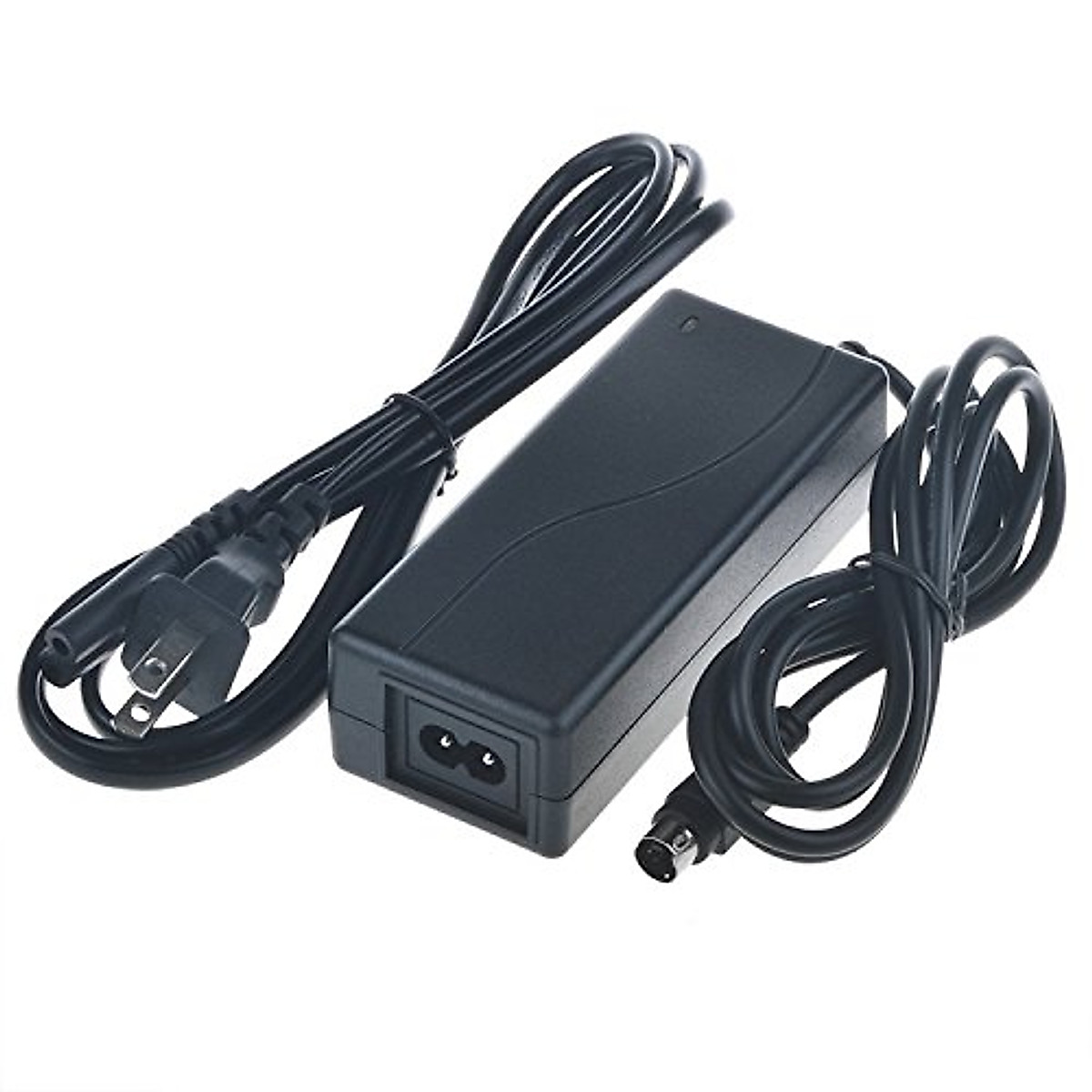 Accessory USA Mini 4-Pin DIN AC DC Adapter for FLYPOWER SPP34-12.0/5.0-2000 SPP34-12/5.0-2000 12V / 5V Switching Power Supply Cord (with Mini 4 Prong Connector)