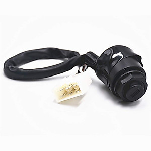 Ignition Switch 27005-0011 for Kawasaki Mule 500/550 / 520/600 / 610 / SX / 2010/2020 / 2500/2510 / 2520/4000 / 4010 1990-2018 Mule 2010 Mule SX (Replaces 27005-0011 & 27005-1146 & 27005-1191) W34