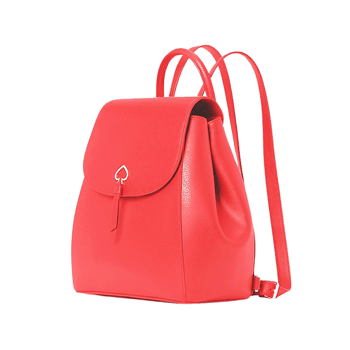 Kate Spade Adel medium flap Leather Backpack (Geranuim 857)