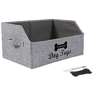 Xbopetda Trapezoid Storage Bins for Closet, Fabric Organizer Bin and Clothes Storage Bins,Shelf Organizer Bins, Linen Closet Organizers and Storage, Open front Basket