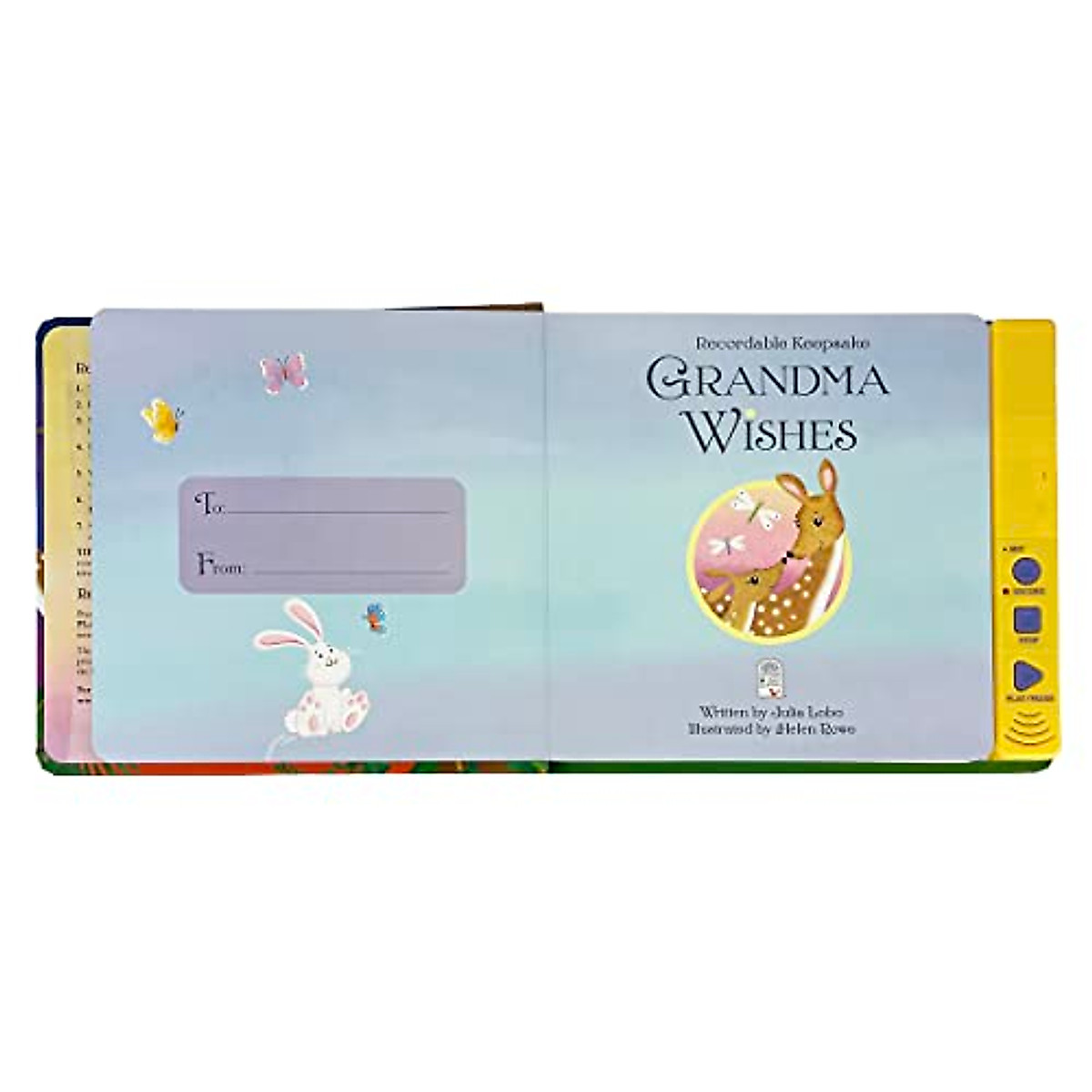 Grandma Wishes: Recordable Keepsake Board Book - Record Your Voice Reading the Story!