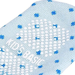 PlyingP Toddler Anti Slip Socks 5 Pairs Baby Socks Infants Baby Girl Mary Jane No-Show Crew Boat Ankle Socks Multicolor for 12-28 months baby girl