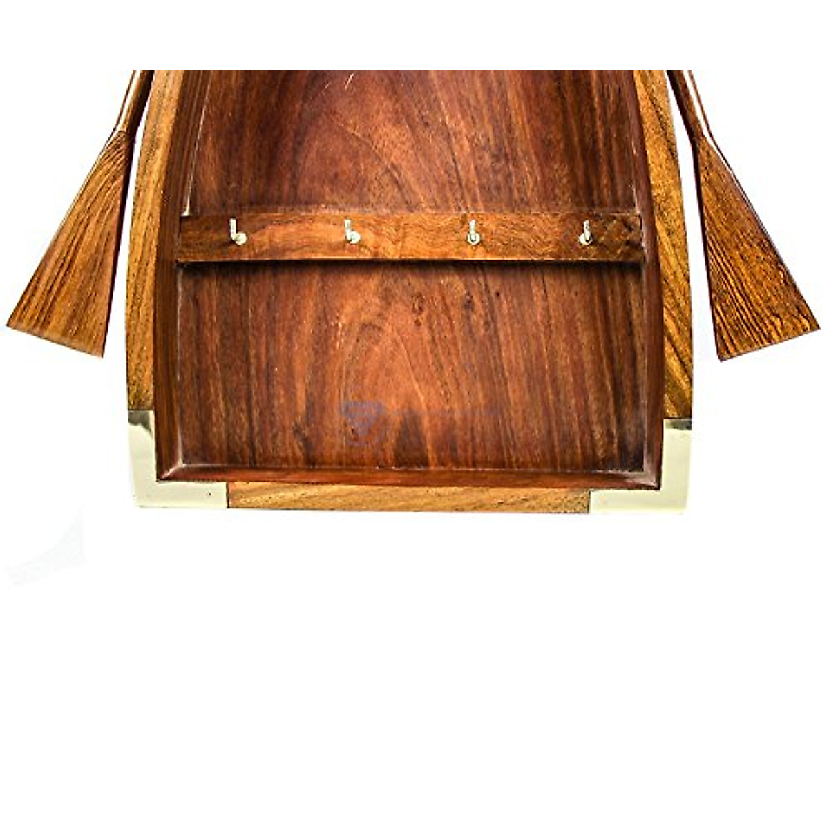Nagina International Nautical Handcrafted Boat Key Cabinet with Key Hooks | Maritime Home Decor Products