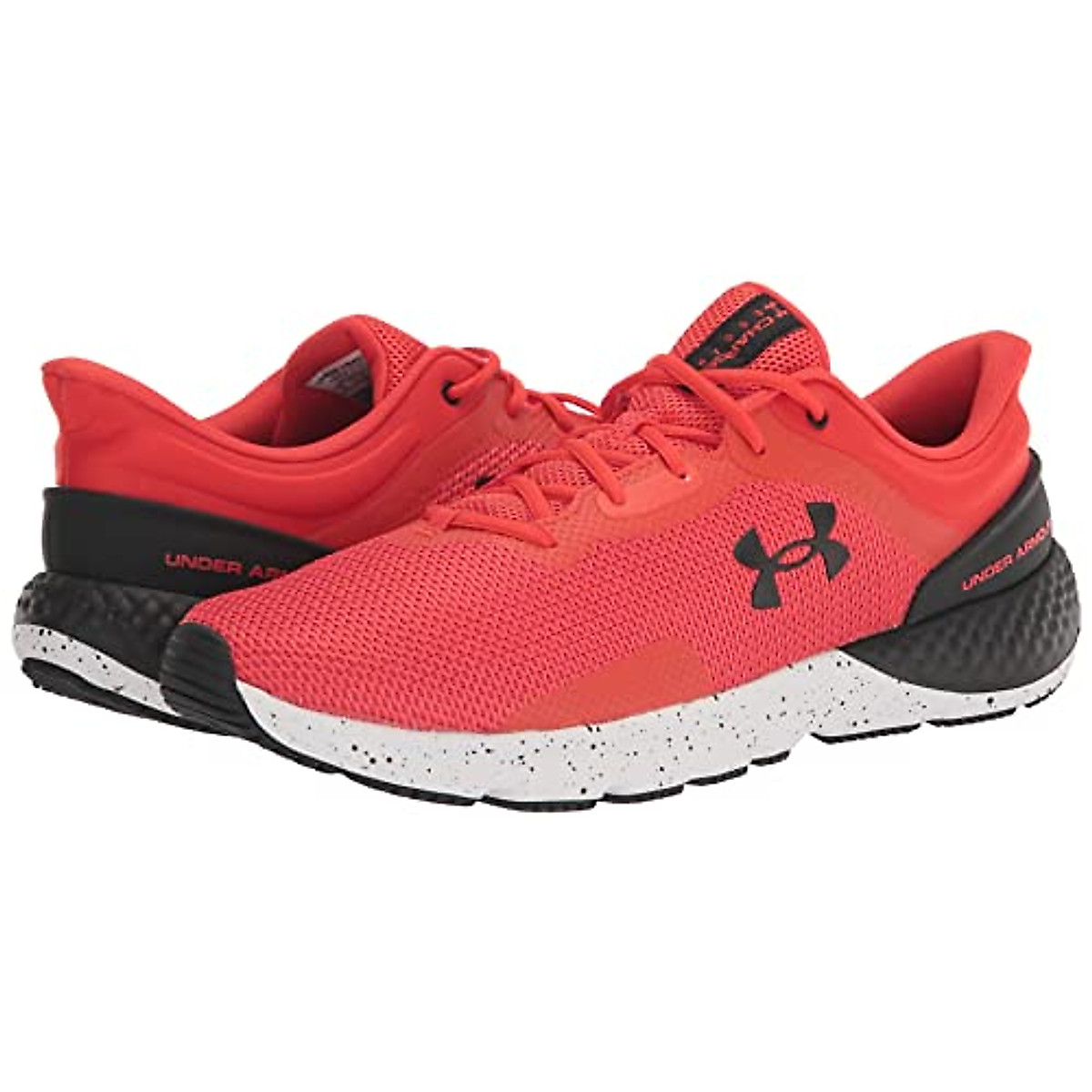 Under Armour Men's Charged Escape 4 Running Shoe, (600) Radio Red/White/Black, 11.5