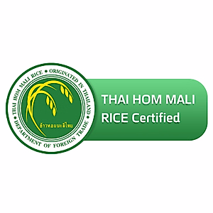 XIANG NA LAN Thai Hom Mali Jasmine Rice, Long Grain Non-GMO Jasmine Rice, 15 Pounds, Pack of 1